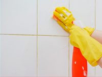 Why is my grout turning yellow? What can I do about it?
